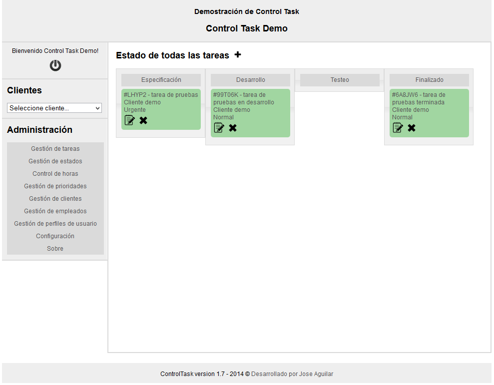 Control Task - Jose Aguilar Blog